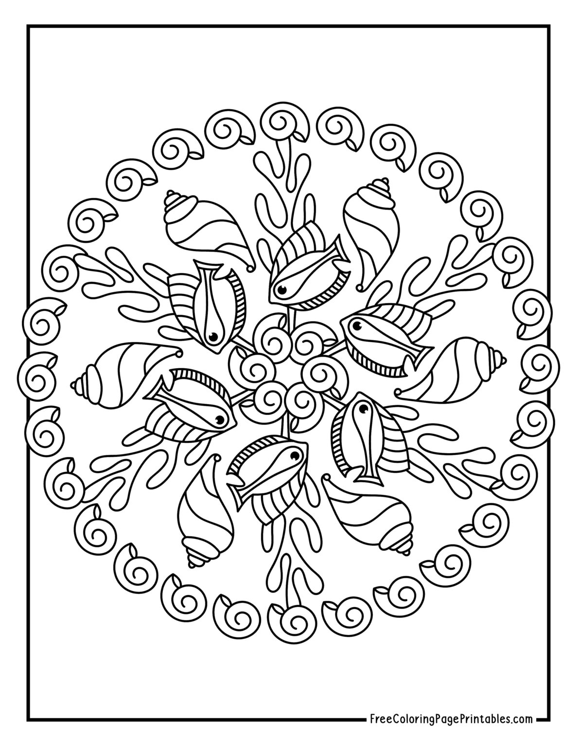 Mandala Coloring Pages